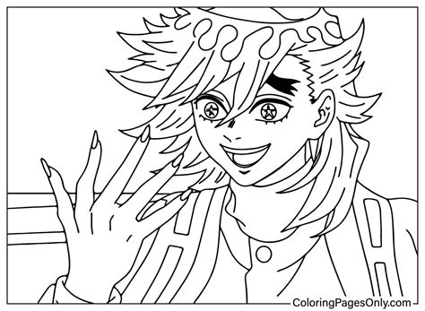 30 Demon Slayer Kimetsu No Yaiba Infinity Castle Coloring Pages