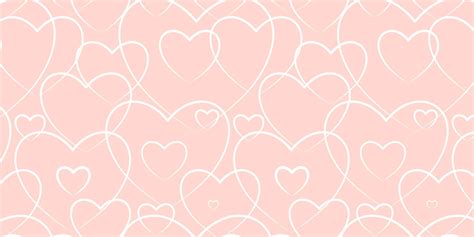 Light Pink Heart Background