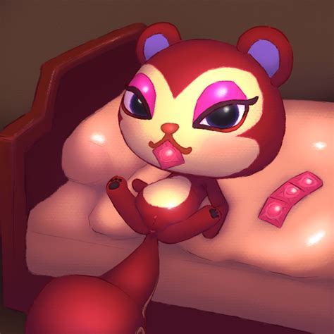 Rule 34 11 3 Animal Crossing Anthro Bedroom Blue Eyes Chibi Colored