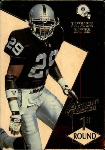 1993 Action Packed Football Card 174 Patrick Bates Rc Ebay