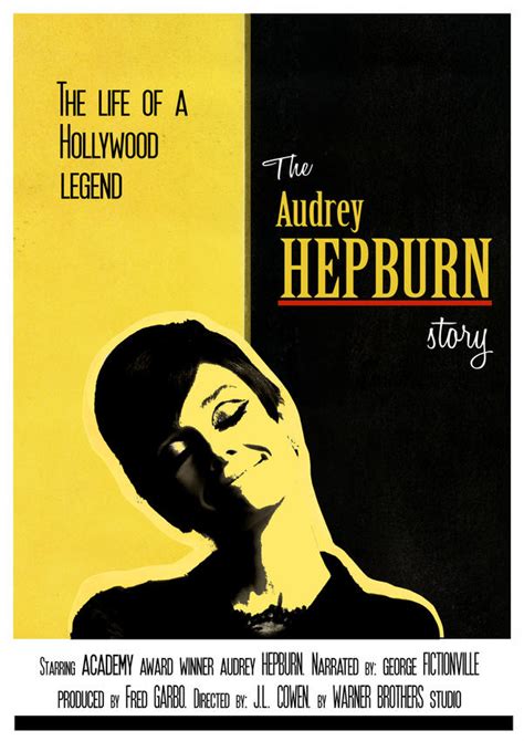Audrey Hepburn Movie Poster By Helenegunn On Deviantart