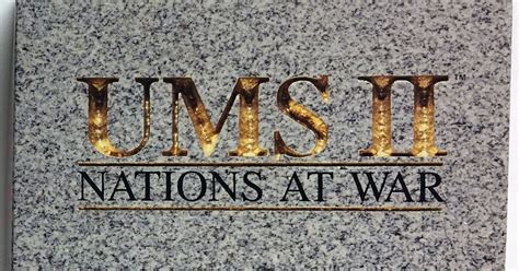 Ums Ii Nations At War Video Game Videogamegeek
