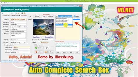 👨‍🏫 Remaster 2021 Visual Basic Code With Ibasskung Facebook