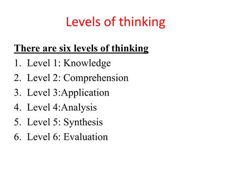 Thinking Reasoning And Problem Solving Pptx