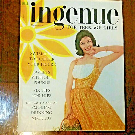 Ingenue Magazine For Teenage Girls May June 1960 Swimsuit Vintage