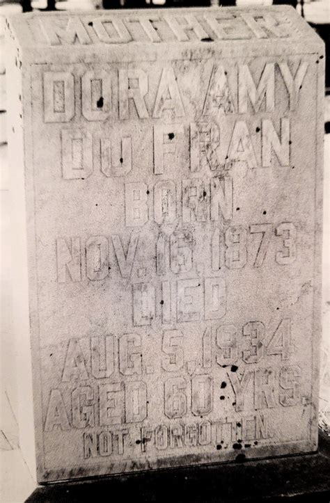 The Infamous Dora Dufran Was Born Historic Deadwood