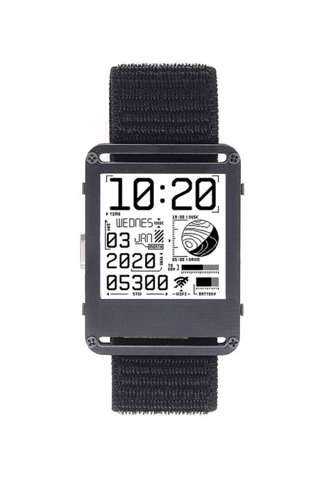 E Ink Programmable Watch Open Source Programmable Smart Watch