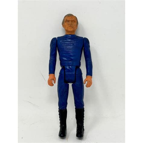 Vintage Mattel Battlestar Galactica Commander Adama Action Figure Etsy