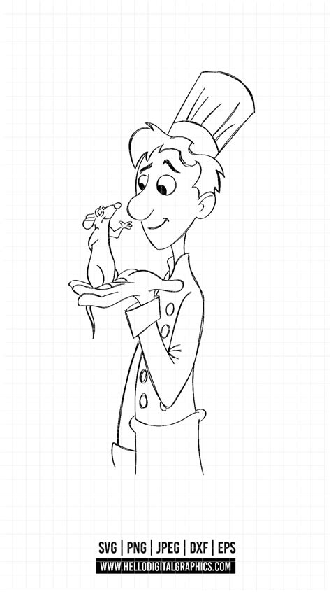 2013 Remy And Alfredo Ratatouille Dtf Svg Png Eps Ratatouille