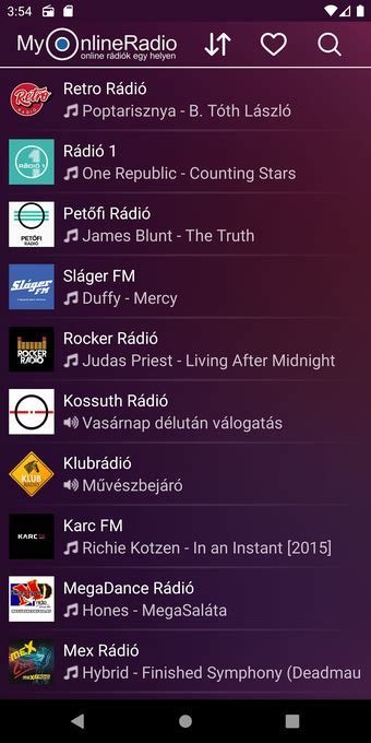 Myonlinerádió Magyar Rádiók For Android Download