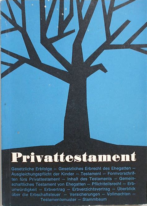 Testament Muster Kinder