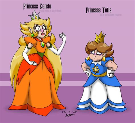 Princess Karela And Talis Wapeach And Wadaisy By Tmntsam On Deviantart