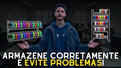 Como Armazenar Filamentos De Impressão 3d Youtube