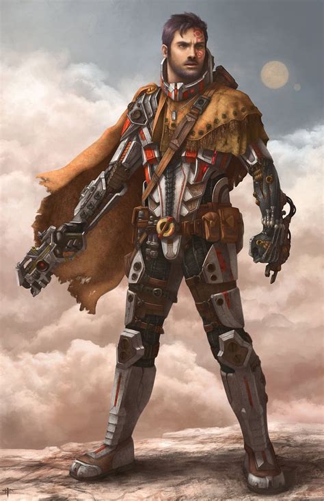 Sci Fi Concept Art Male