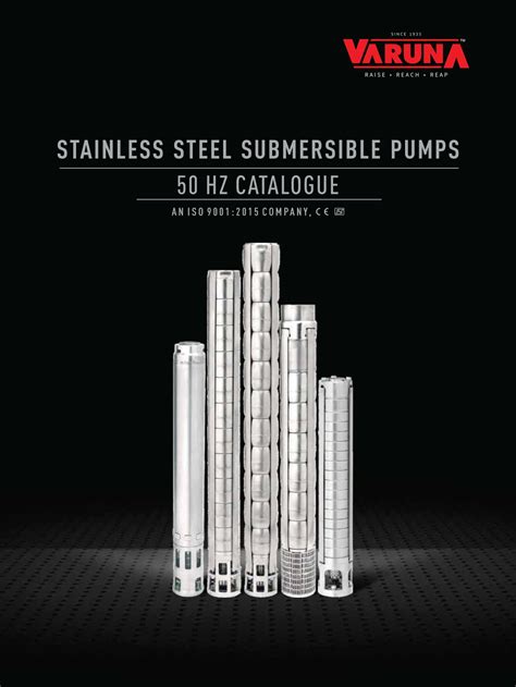 Varuna Pumps Product Catalogue 1pdf