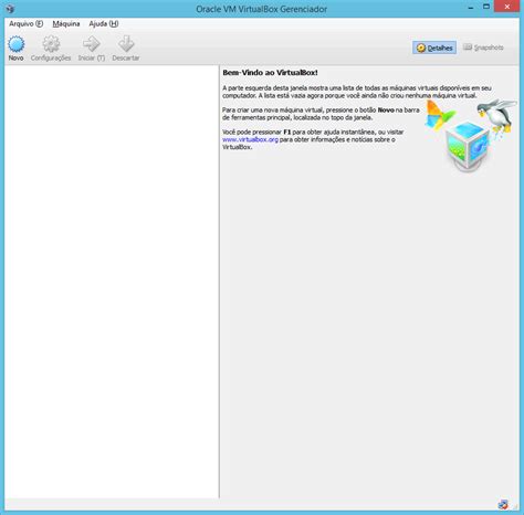 Mundo Oracle Instalação do Oracle VM VirtualBox