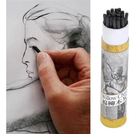 Desenho A Lápis De Carvão Barra De Carvão Artista Ferramenta Mercadolivre