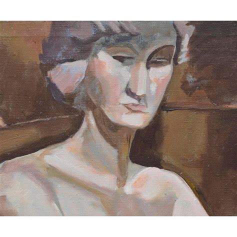 1970s Nude Study In Sausalito Figurative Oil Painting Chairish