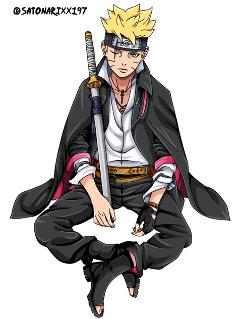 Boruto Uzumaki Hyuga Png Render By Me 2 Nel 2025