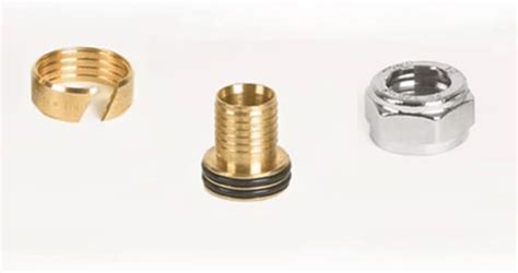 Pex Kupling ½” X 15x25mm Pex Med Kromet Mutter Velkommen