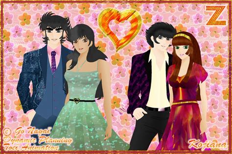 Yumi Sayaka Kabuto Kouji Honoo Jun And Tsurugi Tetsuya Mazinger And
