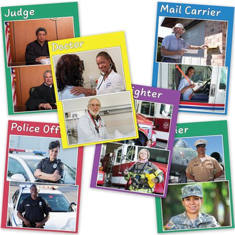 Community Helpers Posters For Class Decor And Circle Time Stages