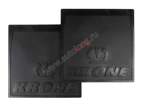 Брызговики на Полуприцеп KRONE 400*400 мм (черная надпись) купить по ...
