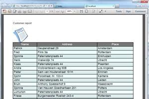 PDF Reporting Using ASP NET MVC CodeProject