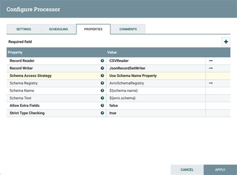using apache nifi to validate that records adhere cloudera