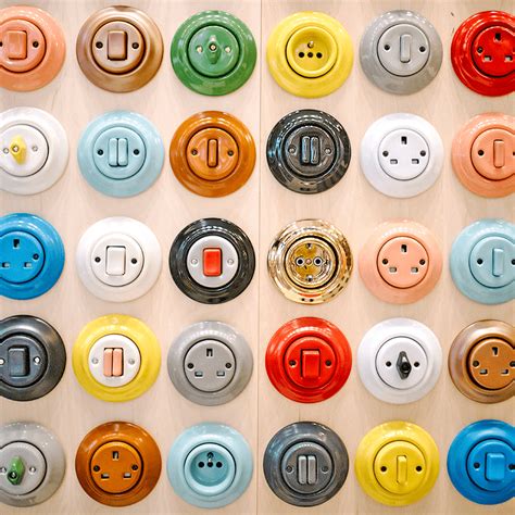 Porcelain Wall Socket Dark Blue Tv Antenna Dyke And Dean