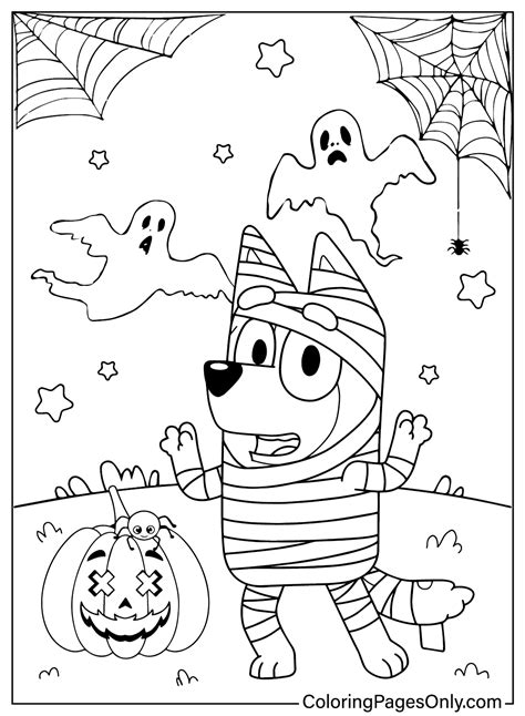 Bluey Thanksgiving Coloring Pages Artofit