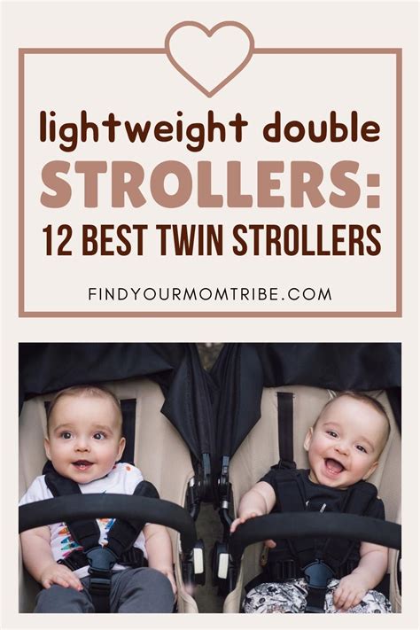 Lightweight Double Strollers 12 Best Double Strollers Of 2022 Artofit