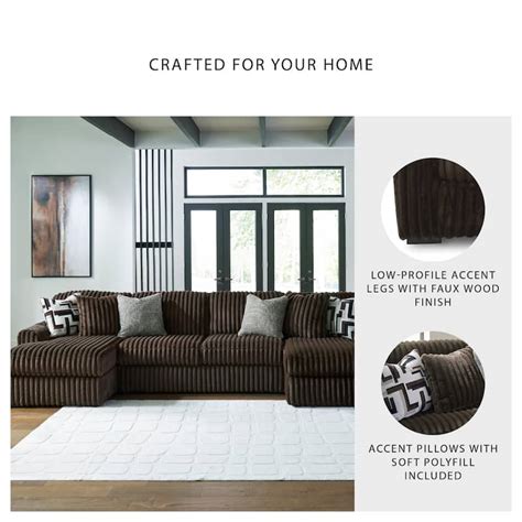 Signature Design By Ashley Midnight Madness 3 Piece Sectional With