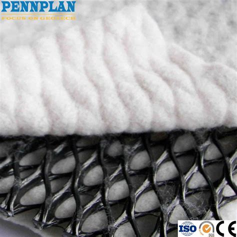 Hdpe 3d Composite Drainage Geonet Three Dimension Compound Drainage Net Drainage Net And