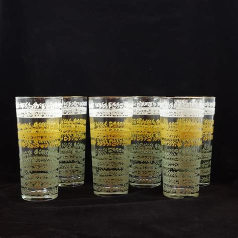 Mid Century Modern Drinking Glasses