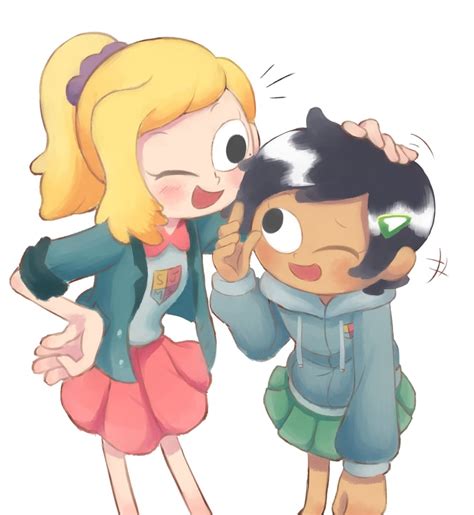 Sasha Waybright And Marcy Wu Amphibia Drawn By Neko33wan5 Danbooru