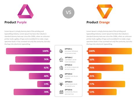 Comparison Infographic EdrawMax Template