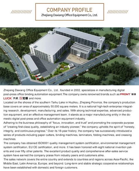 Front Automatic Glue Binder Frequency Conversion A3 Booklet Softcover Binding Machine C70l