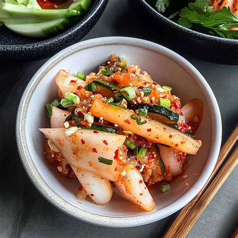 Spicy Korean Pickled Radishes