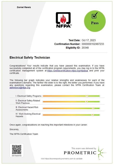 Passed The Nfpa Cest Exam Today Daniel Rewis