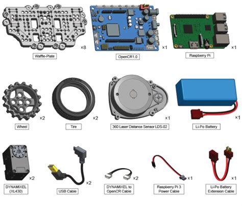 Turtlebot 3 Burger Rpi4 2gb Ros Uyumlu Robot Raspberry Pi 4 2gb