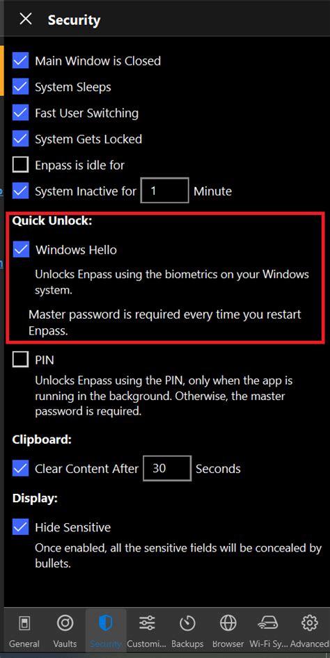 Issue Windows 11 And Windows Hello With Enpass 663 836 Not Working