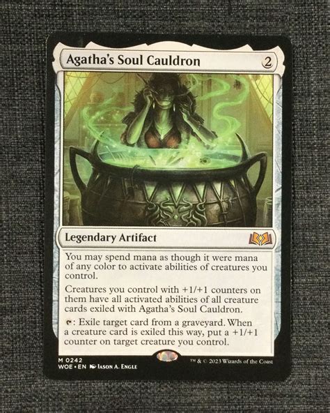 Agathas Soul Cauldron Mtg Proxy Wilds Of Eldraine Proxy King
