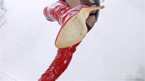 Young Goddess Kim Stroke To Ruin Pvc Boot Slave Porno Videos Hub