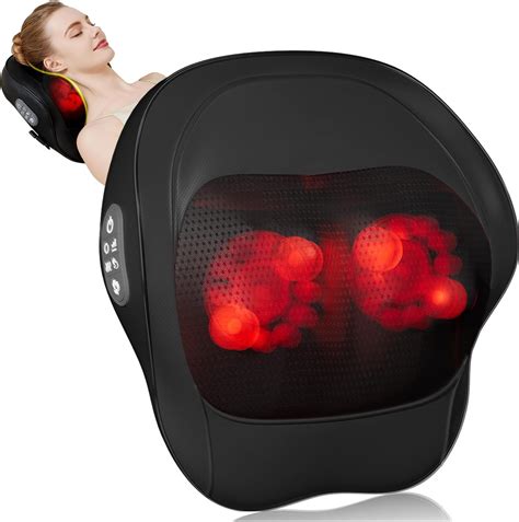 Uekuek Rechargeable Back And Neck Massager With Heat U6 New
