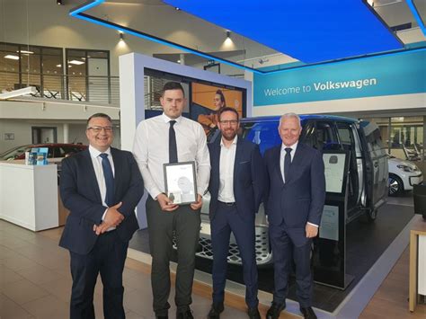 Lahart Garages On Linkedin Congratulations To Anthony Mannion Our Volkswagen Sales Manager Who…