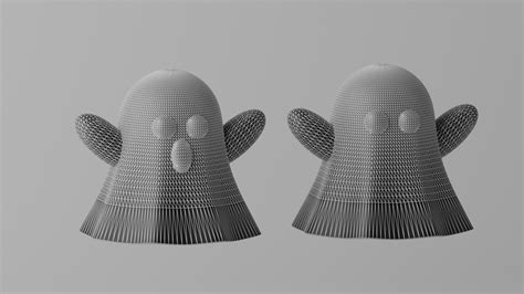 Artstation Cartoon Cute Ghost 3d Model Resources