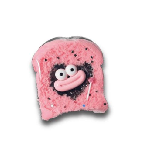 Pink Hangyodon Toast Bread Squishy Funnypippi