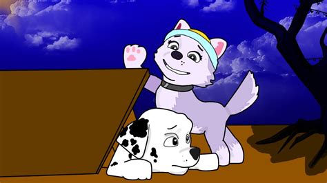 ~undo~ Paw Patrol Marshall X Everest Love Story Youtube
