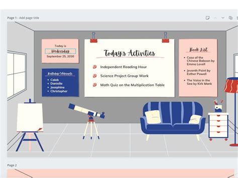 Design Your Virtual Classroom With Canva